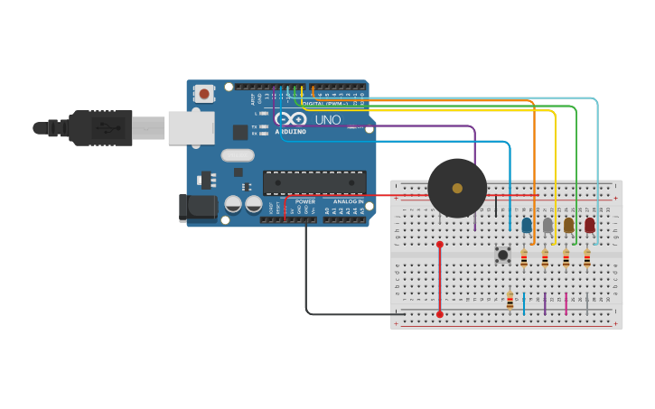 Circuit design taller | Tinkercad