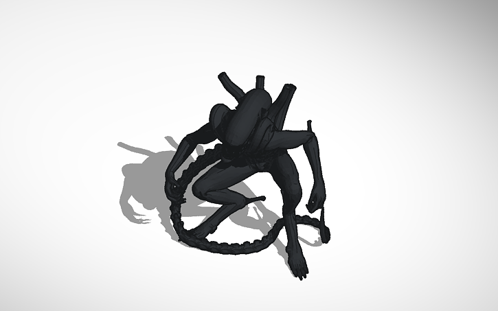 3D design Alien - Tinkercad