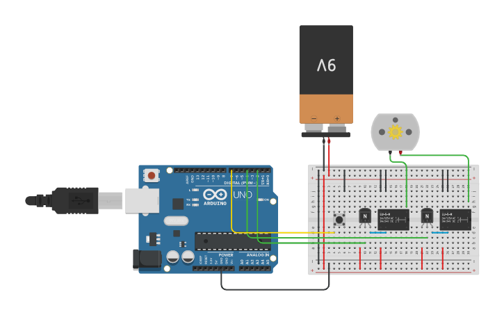 Circuit Design Assignment 10 Tinkercad