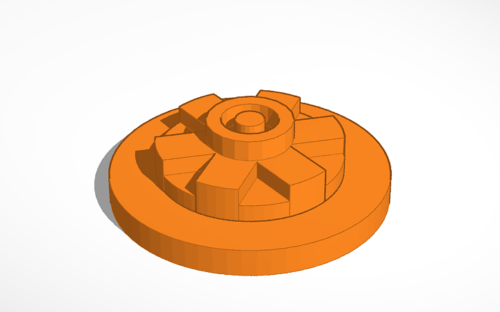 3D design Tie Fighter Wing Hub Cap | Tinkercad