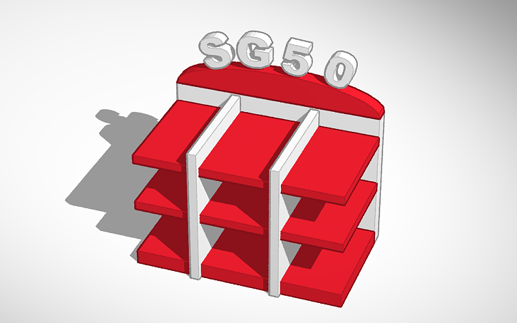 3D design Desk Tidy draft 3 #wrs2n6 | Tinkercad