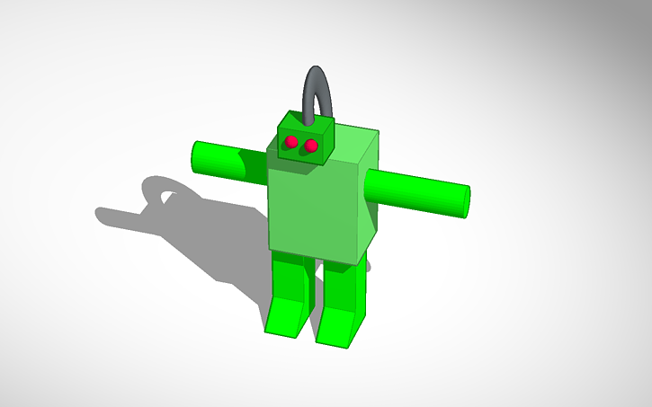 3D design fighter bot - Tinkercad