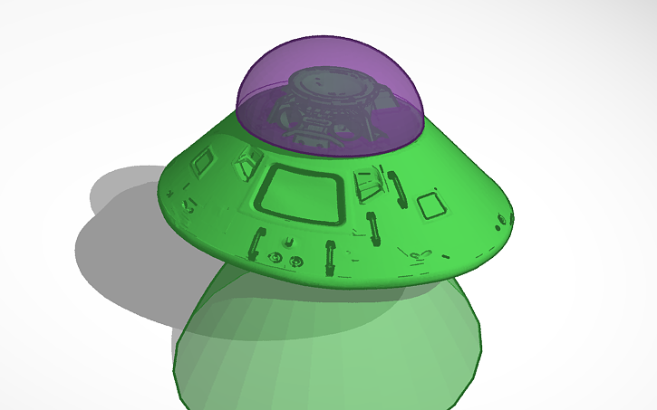 3D design UFO - Tinkercad