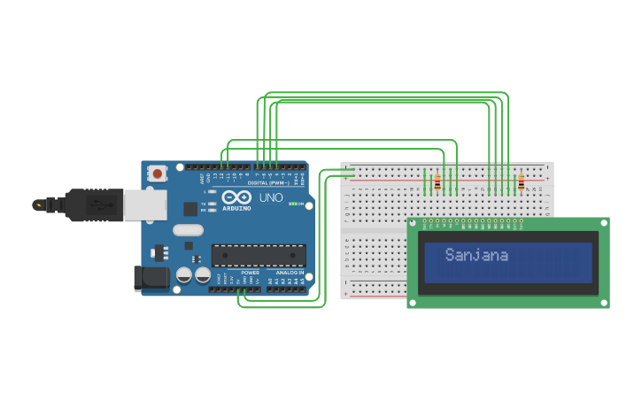 Circuit design Assignment-8 (Level-2) - Tinkercad
