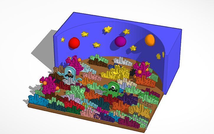 3D design alien - Tinkercad