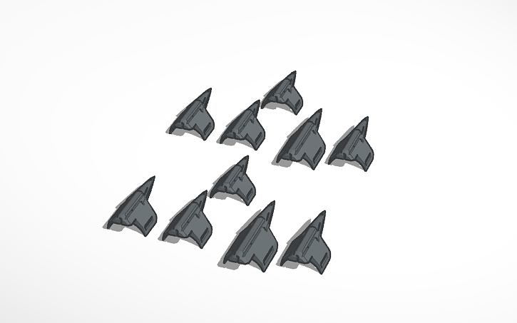 3D design claws - Tinkercad