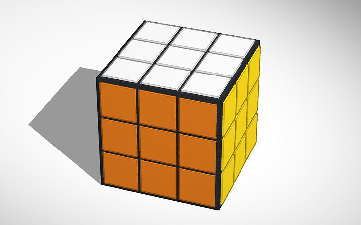 3D design Cubo de Rubik | Tinkercad
