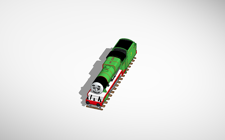 3D design Hybrid Series Henry The Big Green Engine. - Tinkercad