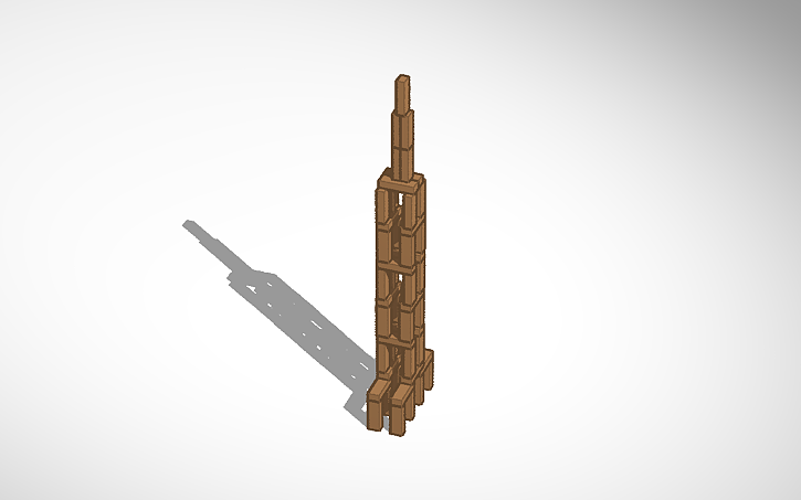 3D design Paul's Jenga Tower | Tinkercad