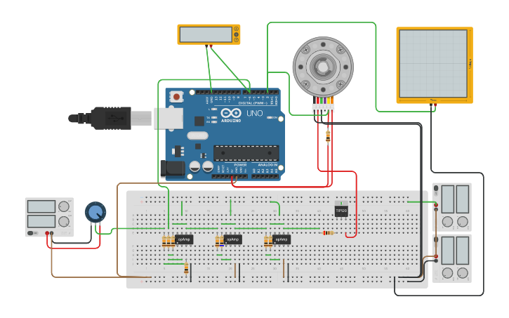 Circuit design hello | Tinkercad