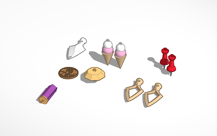 3D design Charms | Tinkercad