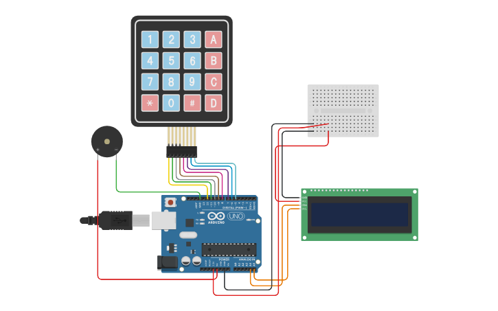 Circuit design RTC - Tinkercad