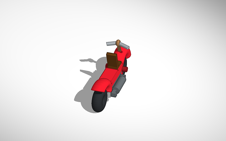3D design Motorcycle - Tinkercad