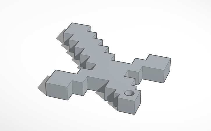 3d Design Sword Tinkercad