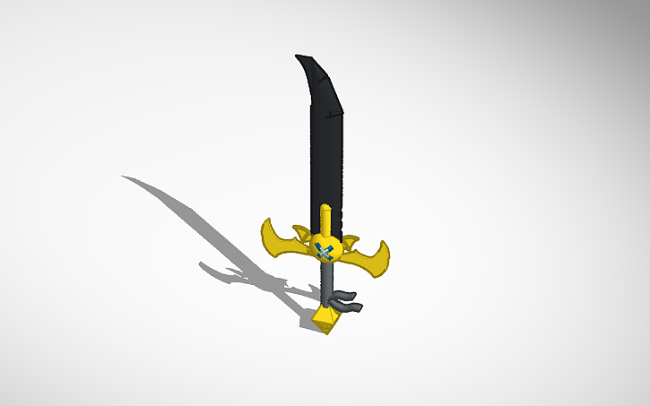3D design Dark Blade(blox fruits) - Tinkercad