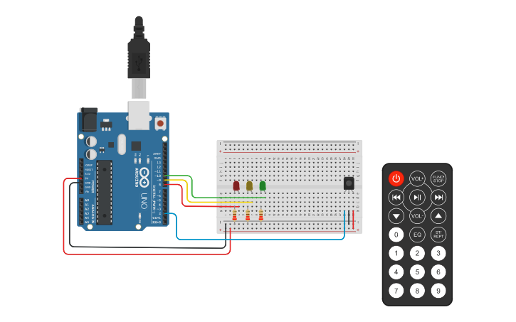 Circuit Design Ir Remote Tinkercad