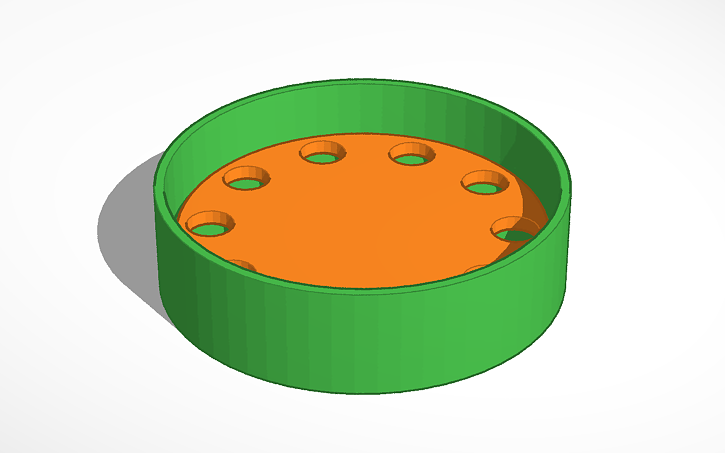 3D design M&M Separator Plate - Tinkercad