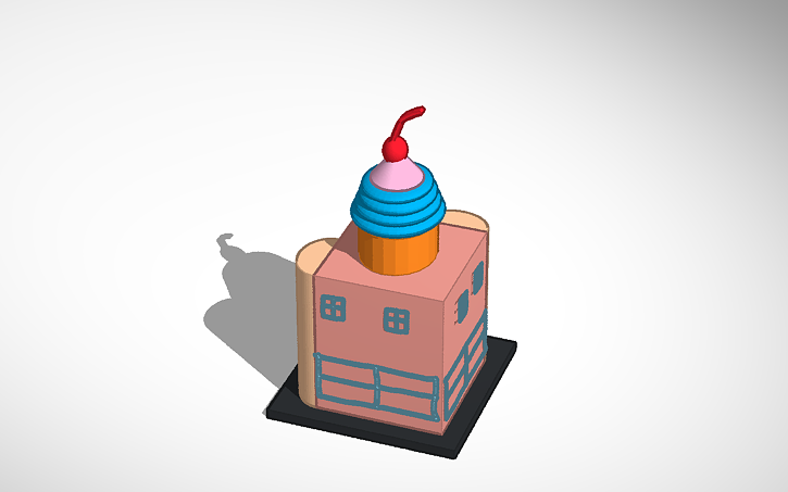 3D design City Block Corner | Tinkercad