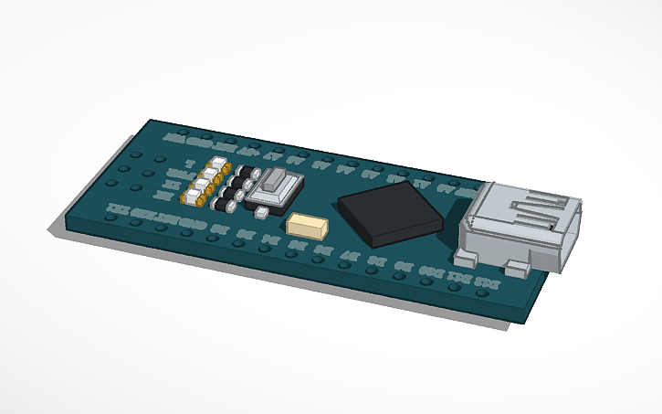 3d Design Arduino Nano Tinkercad 