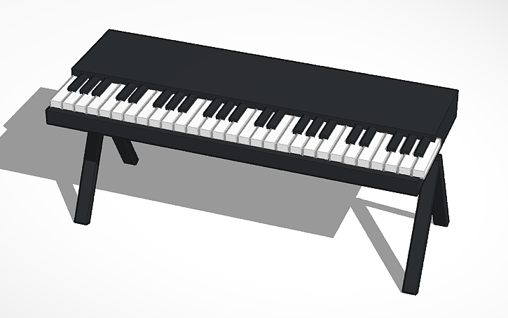 3D design Instrumento musical - Tinkercad