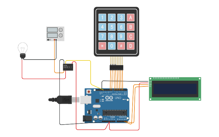 Circuit Design Password Based Circuit Breaker Tinkercad