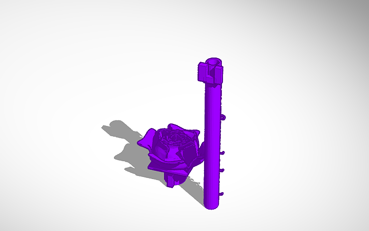 3D design Rose - Tinkercad