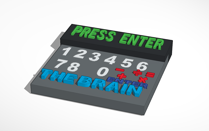 3d Design The Brain Tinkercad