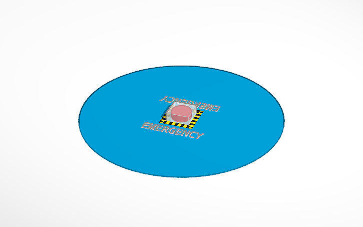 3D design AMONG US EMERGENCY BUTTON | Tinkercad