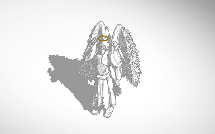 3D design angel - Tinkercad