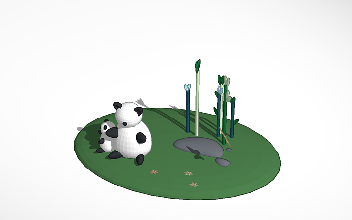 3D design Save the panda project | Tinkercad