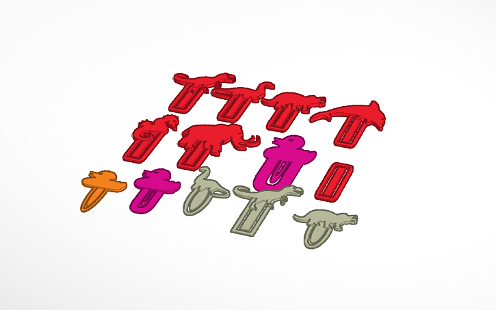 3D design Paper Clips - Tinkercad