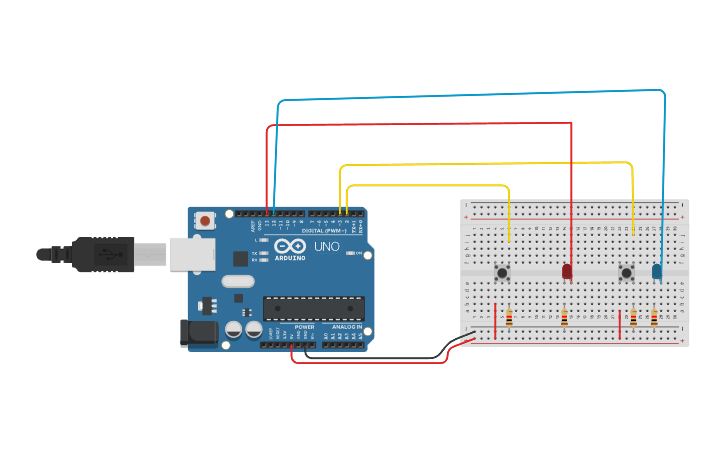 Circuit Design Assignment 5 Level 2 Tinkercad