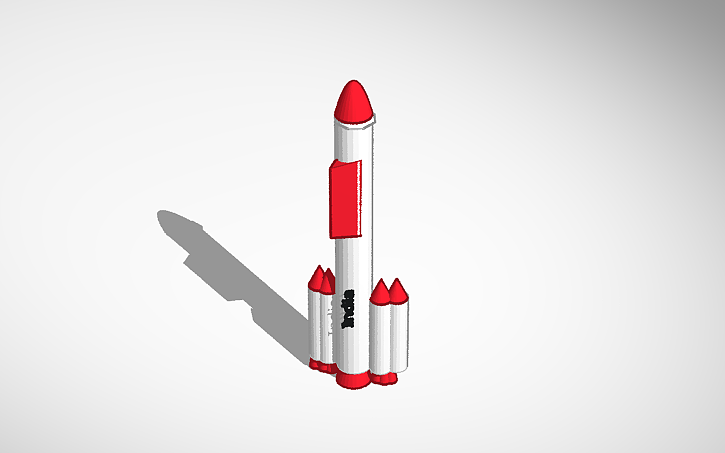 3D design Rocket project - Tinkercad