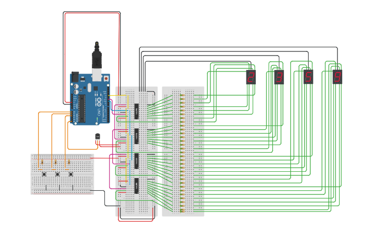Circuit design 32_Bit - Tinkercad