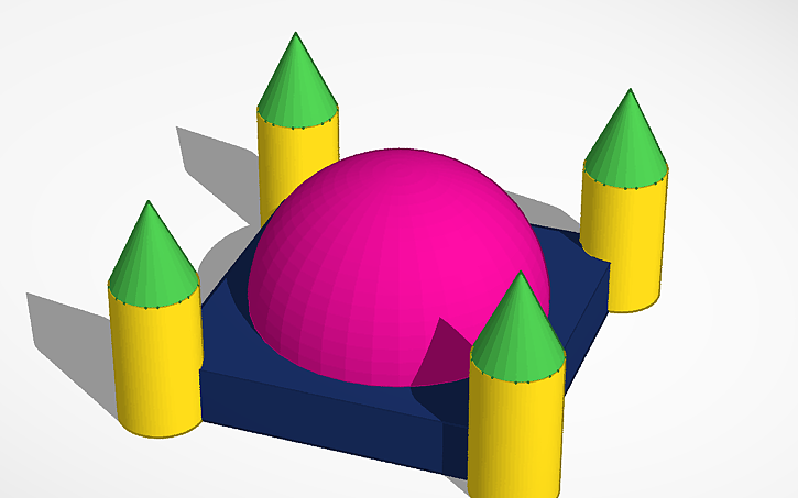 3D design Practica 010 3C Jose Miguel J - Tinkercad