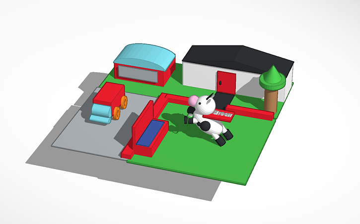 3D design Farm house - Tinkercad