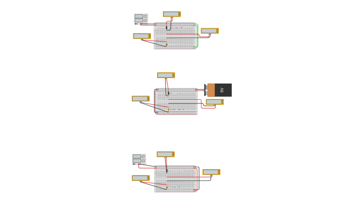 Circuit design Zener Diode Simulation Forward - Tinkercad