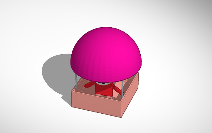 3D design Hot Air Balloon - Tinkercad