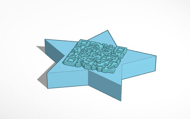 3D design qr code | Tinkercad