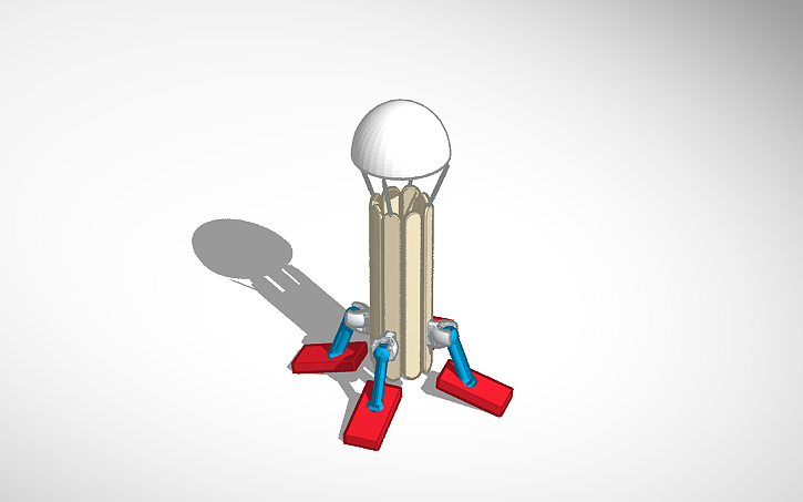 3D design Mars Landing Craft 2022 | Tinkercad