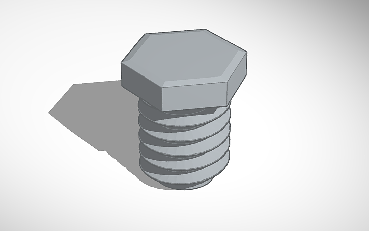 3D design Tornillo - Tinkercad