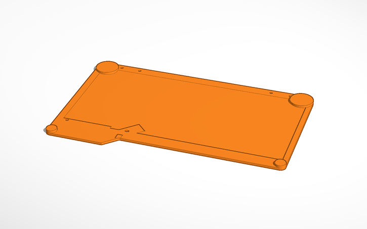 3d Design Ff Creator Front Panel Tinkercad