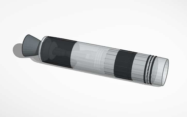 3D design Hyperion rocket engine - Tinkercad