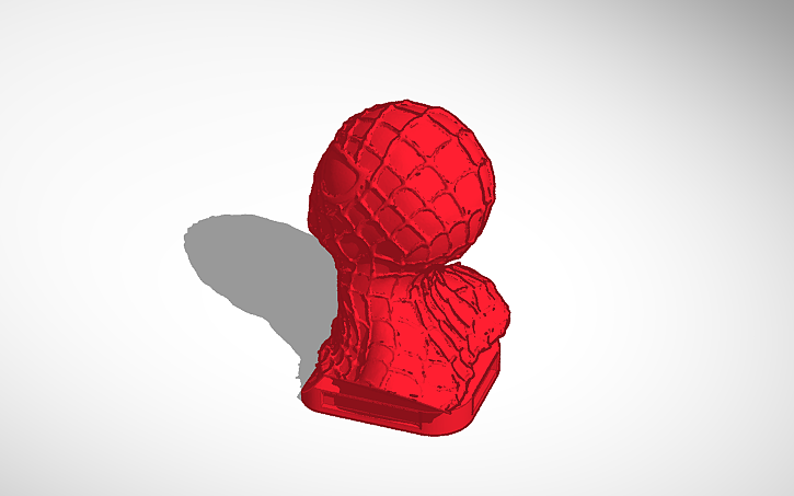 3D design spider-man - Tinkercad