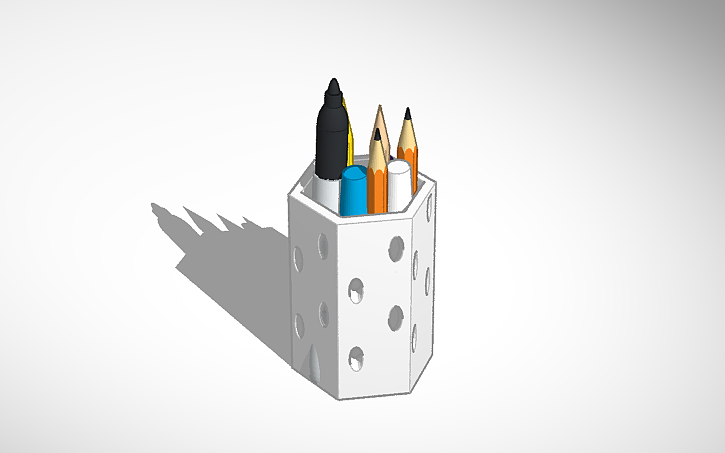 3D design 3D Pen Stand - Tinkercad