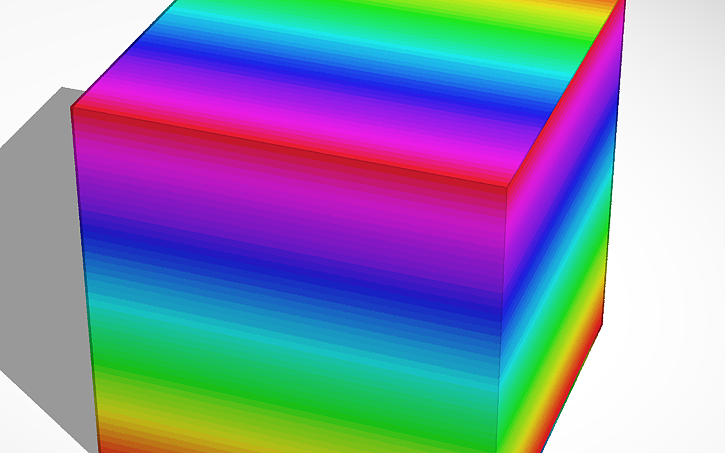 3D design The Most Gradient Gradient Of All Time - Tinkercad