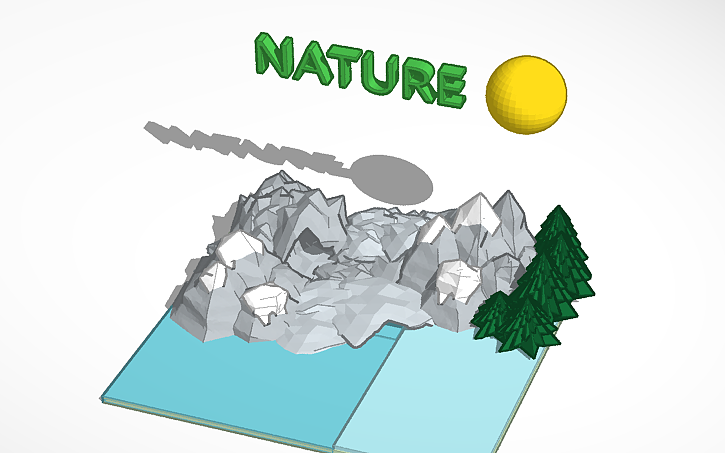 3d Design Nature Tinkercad