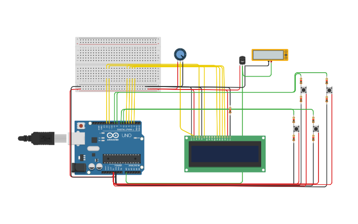 Circuit design PS2-TEMA1 - Tinkercad