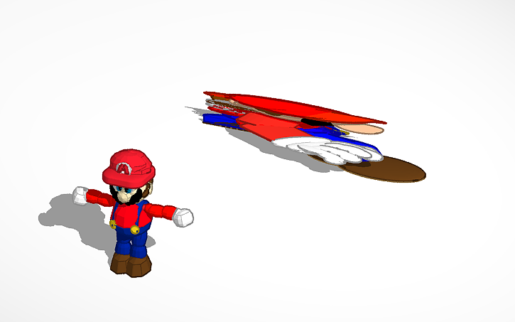 3D design Super Mario 64 making Contest | Tinkercad
