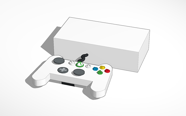 3D design X-Box controler - Tinkercad